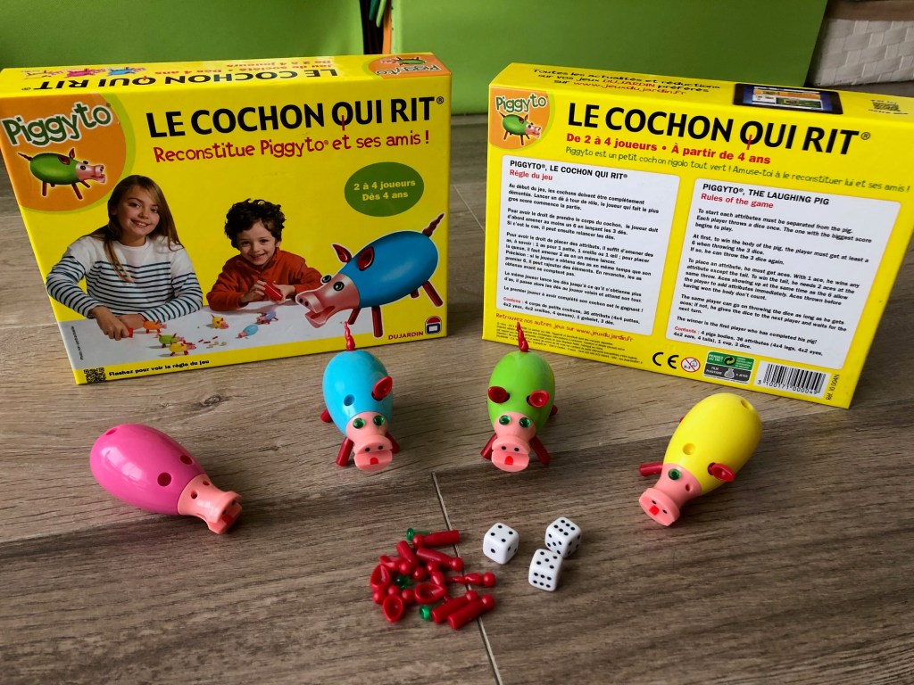 La Ludothèque des 3-4 ans : Le Cochon qui Rit ! – Maman Scientifique